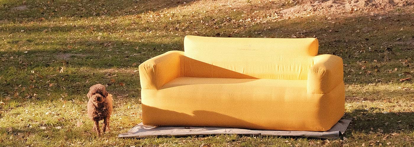 Air Couch & Blow Up Air Sofa For Camping and RV travel | Aerogogo