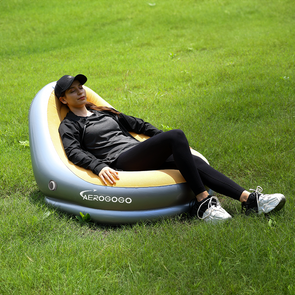 Aerogogo InstaSofa Air Lounger PZ2-02：One Button Self-inflating Air So
