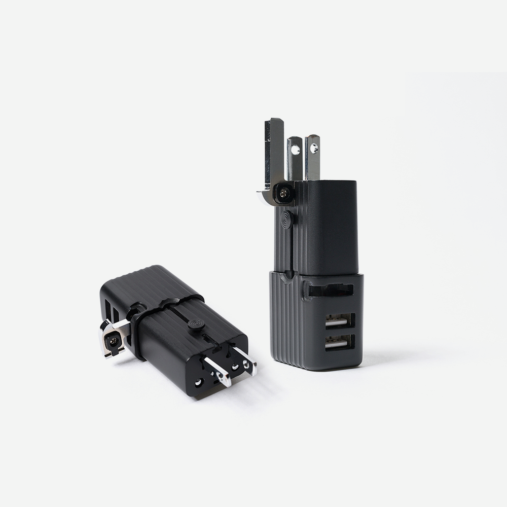 Universal International Travel Adapter, 2.1A Fast Charging Plug Adapter ...